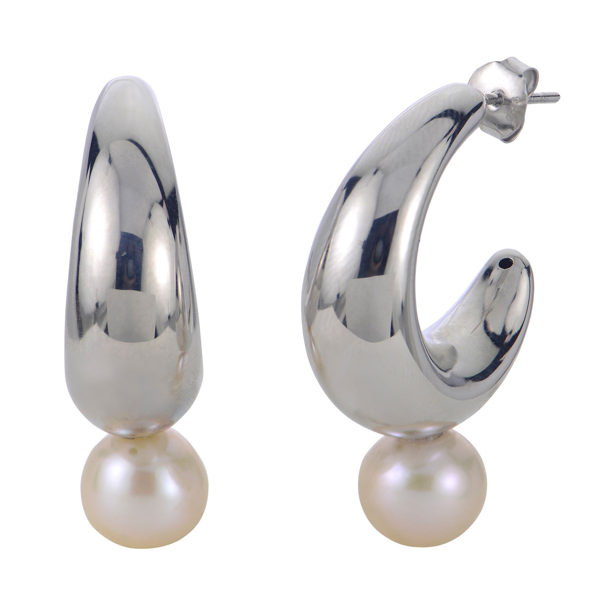 Sterling Silver Freshwater Pearl Earring – Imperial Pearl