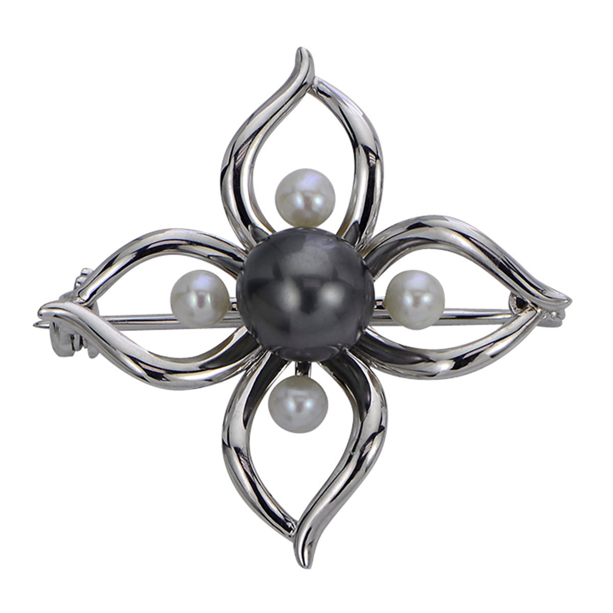 Sterling Silver Freshwater Pearl Brooch – Imperial Pearl