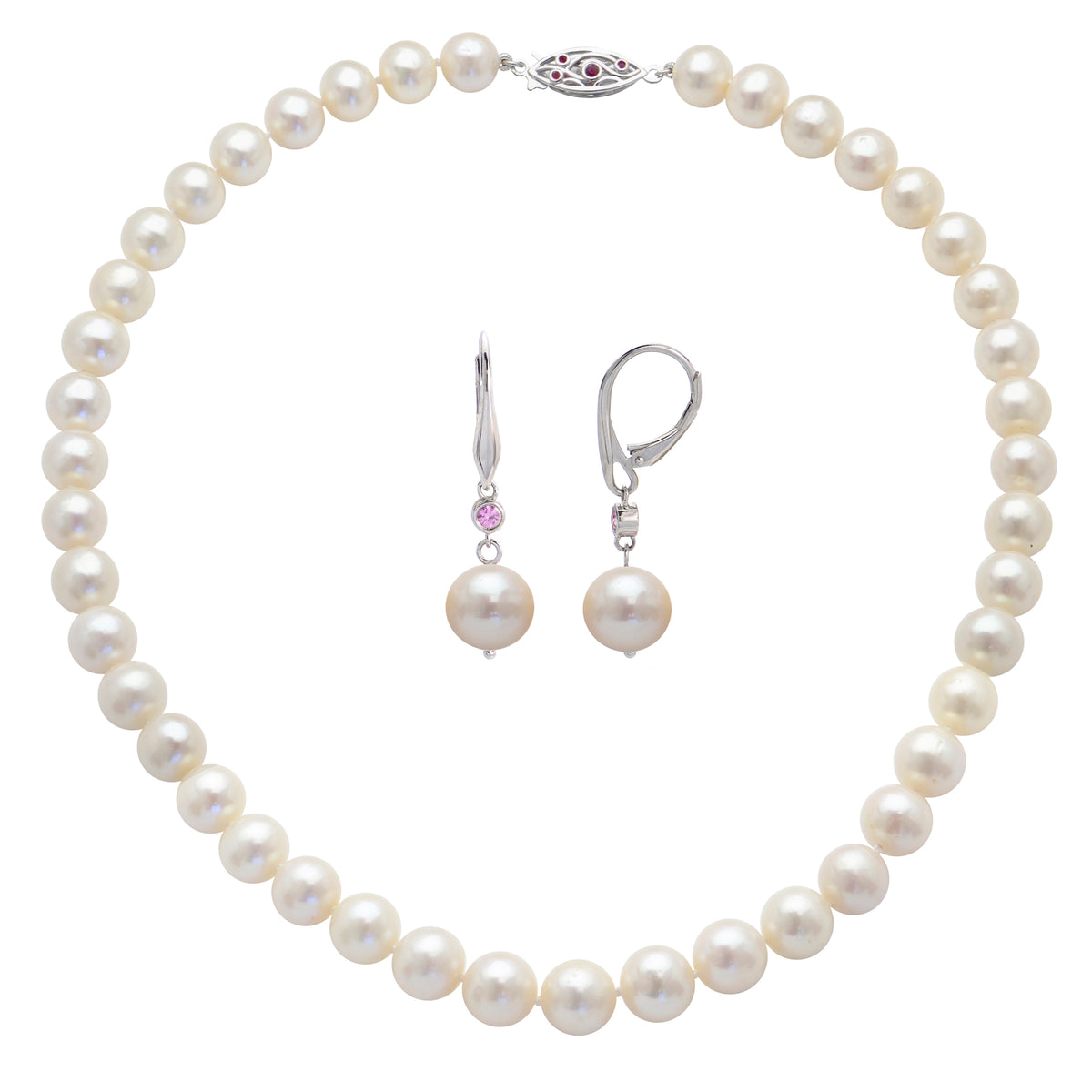 Sterling Silver Freshwater Pearl Set – Imperial Pearl
