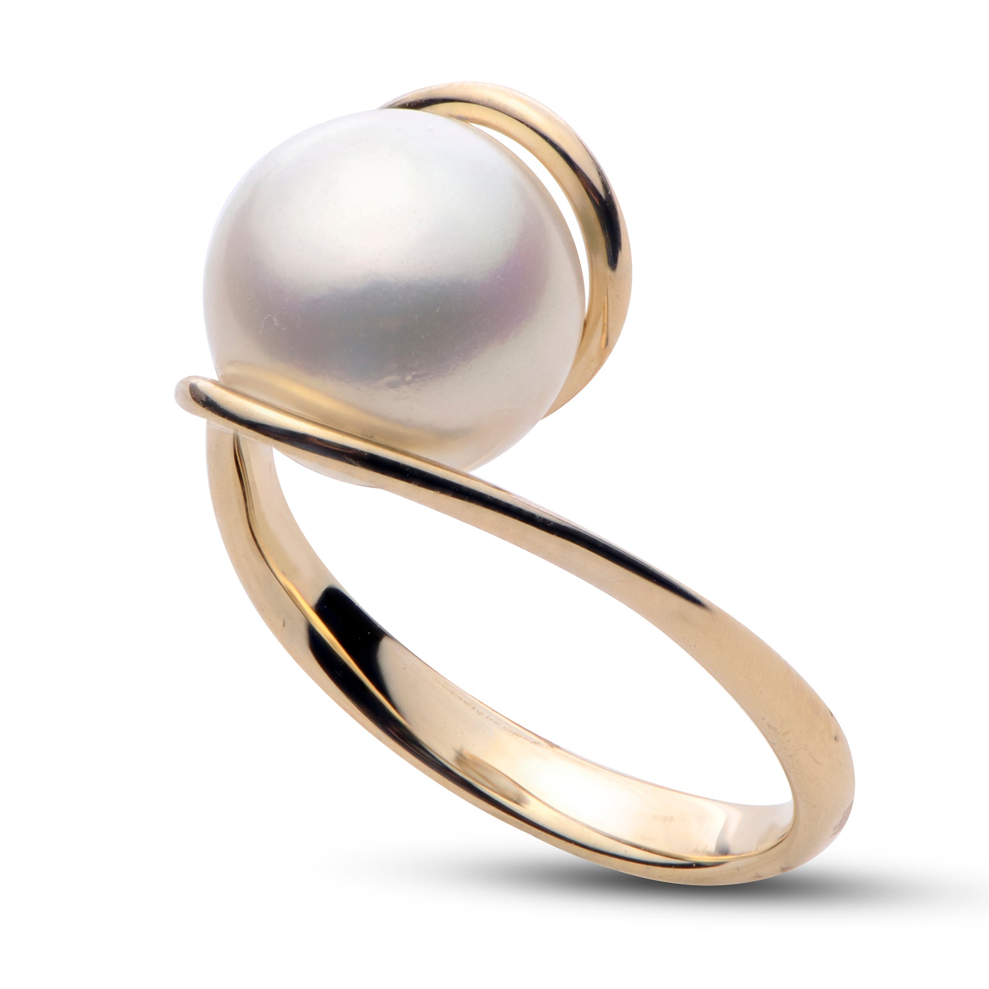 14kt Yellow Gold Freshwater Pearl Ring Imperial Pearl